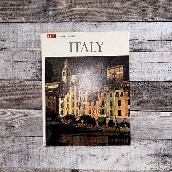 LIFE | Accents | Vintage 961 Lifeworld Library Italy Hard Cover Book ...